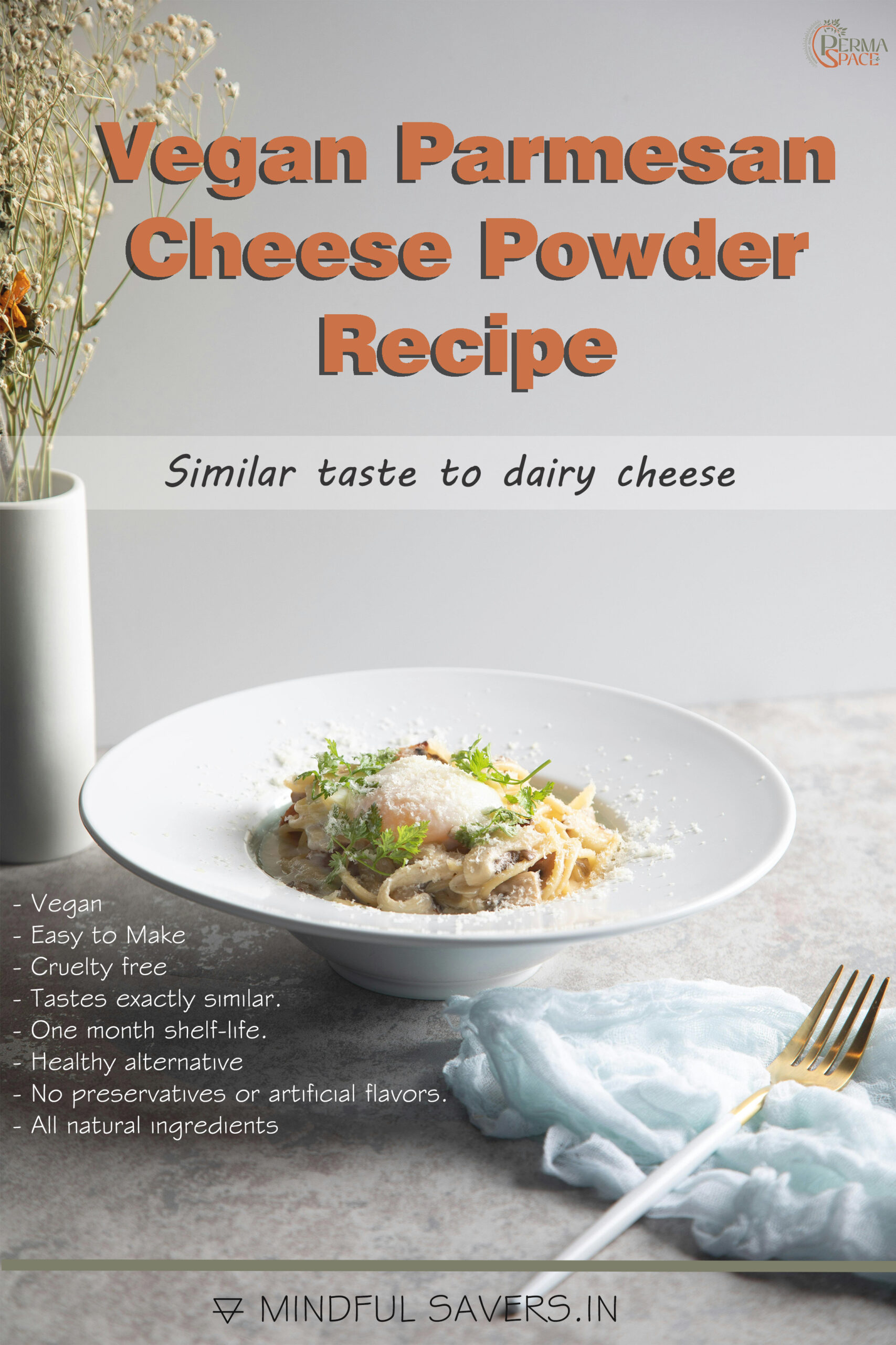 How to Make Vegan Parmesan Cheese Powder - Mindful Savers