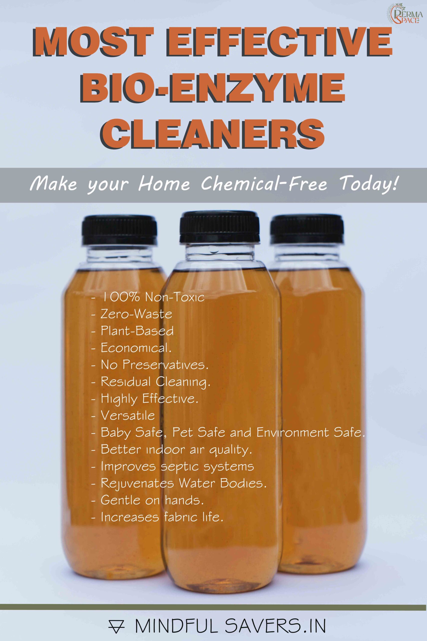 Bio-Enzyme Cleaners: Go Chemical Free Today! - Mindful Savers